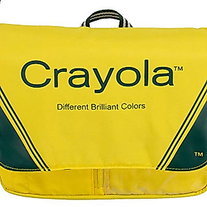 Crayola Children's Apparel Kids' Messenger Art Bag, Little Lemon, O/S