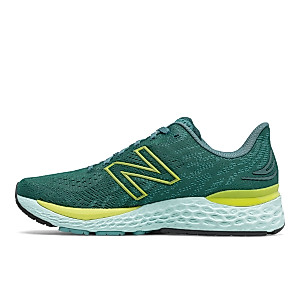 New Balance Men's Fresh Foam Running Shoes, 880V11, Trek/Sulphur Yellow, 10.5