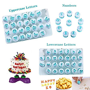 0-9 Numbers Cake Mold, Fondant Cookies Plunger Cutter Mold, DIY Chocolate Sugarcraft Stamp Impress, Numbers Cookie Cutters, Cookie Mold, Cookie stamp, Number Fondant Mold DIY Biscuit Cake Molds