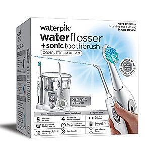 Waterpik WP-950 Complete Care 7.0 Water Flosser and Sonic Tooth Brush
