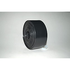 3/4" Wide Vinyl Chair Strap for Patio Pool Lawn Garden Furniture Repair 20' Durable Roll - Best for Strapping, Repair & Restoration (Black #221)