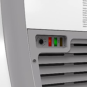 Koolmore 26 inch Commercial Ice Cream Dipping Cabinet Display Case with Sneeze Guard, 4 Large Displayed Tubs, Sliding Glass Door, [5.7 Cu. Ft.] (KM-26FG)