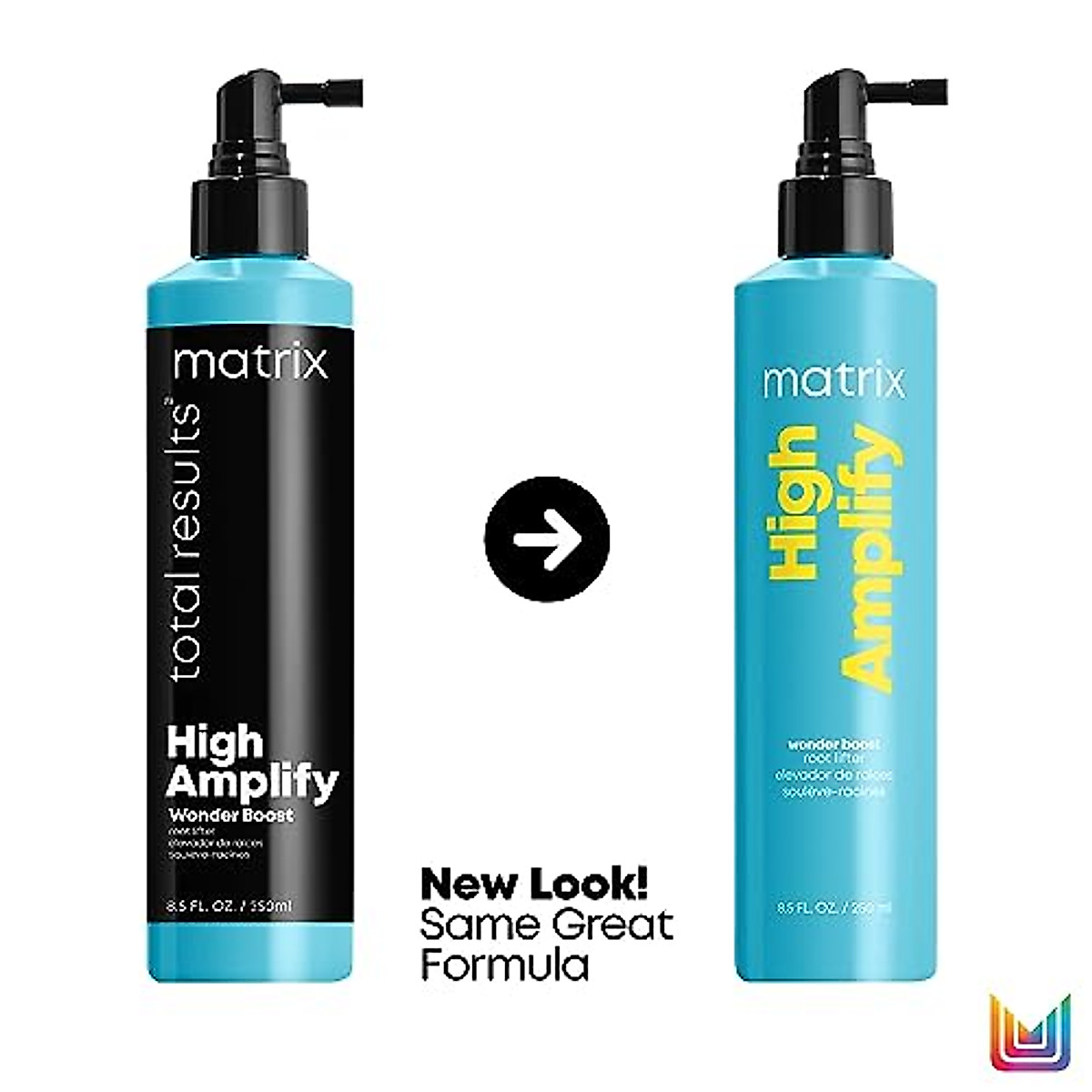 Matrix High Amplify Wonder Booster Root Lifter Spray | Provides Extreme Lift & Volume | For Fine Hair | Flexible Hold | Salon Hair Styling | Packaging May Vary | 8.5 Fl. Oz. | Vegan