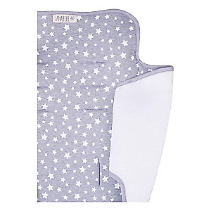 JYOKO Kids Mat Cotton Compatible with Maclaren Quest (New Version: Padded) (White Star)