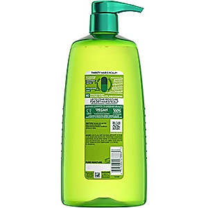 Garnier Fructis Pure Moisture Hydrating Shampoo for Dry Hair and Scalp, Paraben-Free, Silicone-Free and Vegan Hair Care, 33.8 Fl Oz