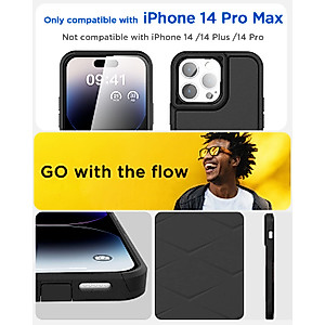 AICase for iPhone 14 Pro Max Case with Glass Screen Protector+Camera Lens,Heavy Duty Drop Protection Full Body Rugged Shockproof Military Protective Tough Durable Cover for iPhone 14 Pro Max 6.7"_8