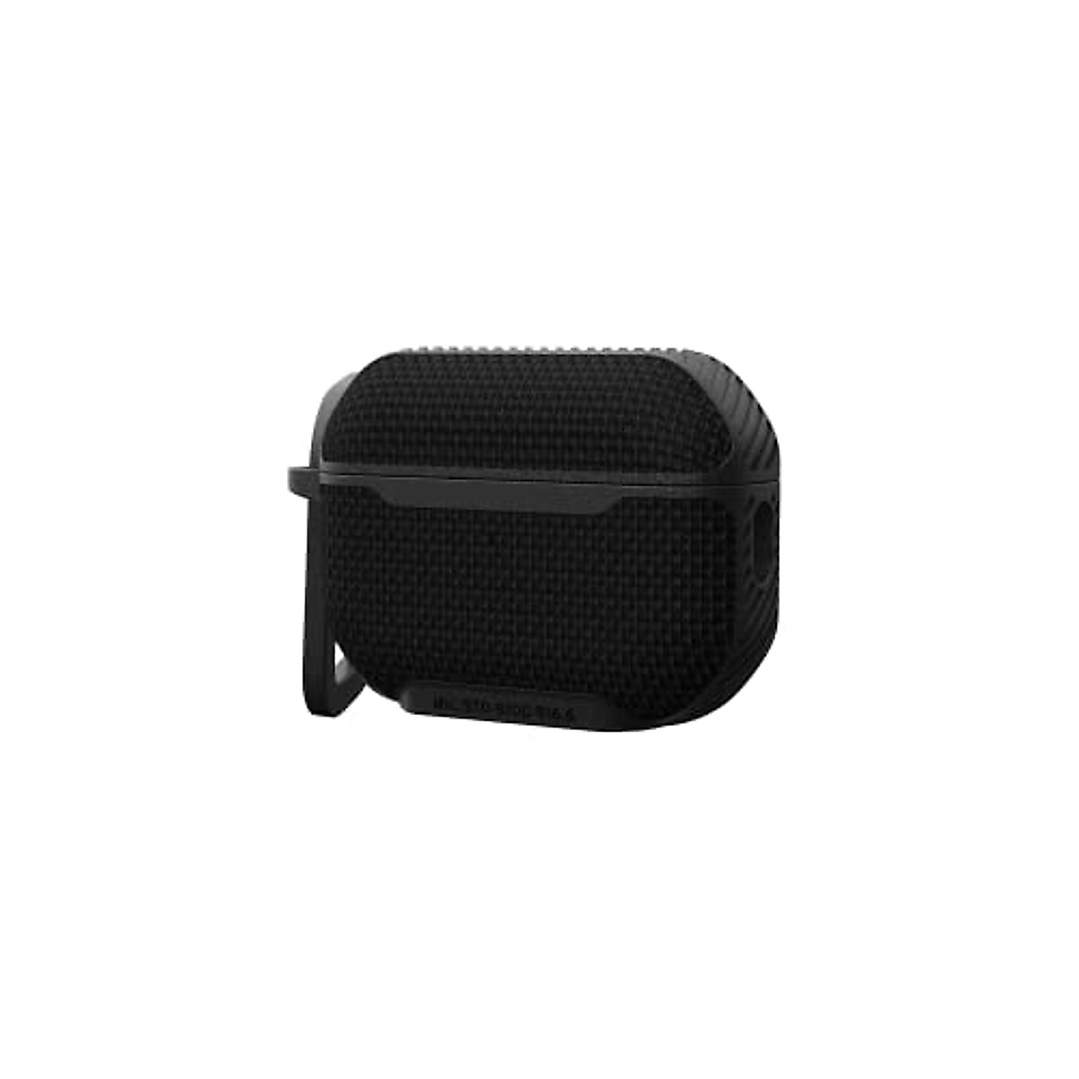 UAG Designed for AirPods Pro Case (2nd Generation 2022) Metropolis Ballistic ARMR Black - Rugged Protective Case Cover Compatible with MagSafe Charging with Keychain Carabiner by URBAN ARMOR GEAR