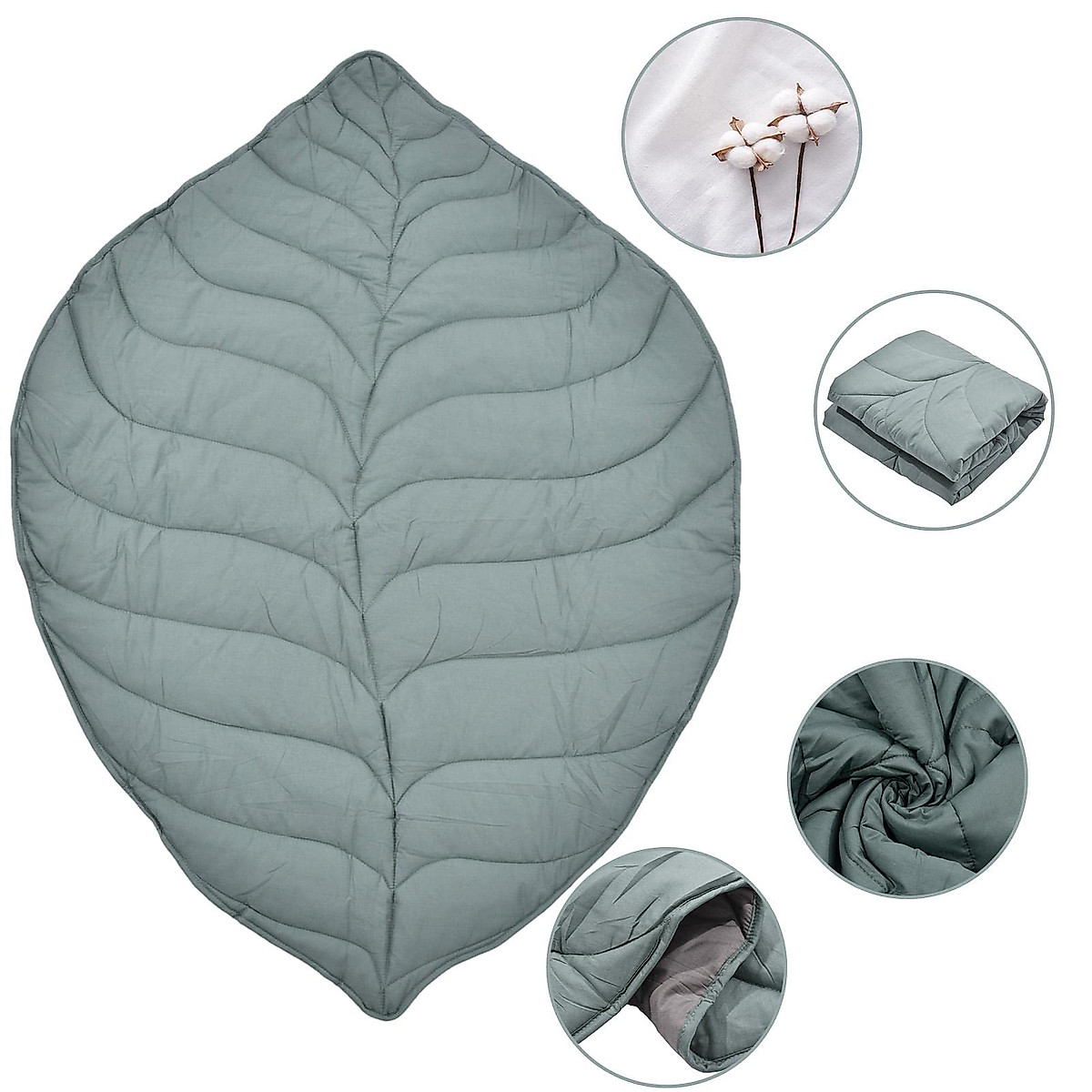 Kumprohu Toddler Mat, Crawling Cushion Type, Cotton Soft Baby Sleeping Mats, Floor Carpet Baby Gym, Activity Room Decor Crawling Blanket Pad