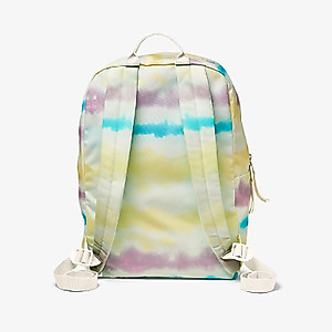 Pura Vida Tie Dye Backpack Travel Bag - 400D Polyester, Vintage Patch - Large Capacity, 29 Liters