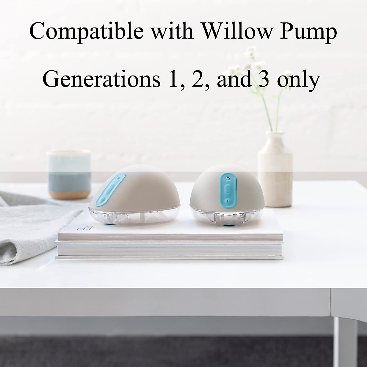 5V Charger Power Cord Compatible with Willow Pump Breast Pump, Breast Pump Charger Compatible with Willow Hands-Free Pumping Generations 1, 2 and 3