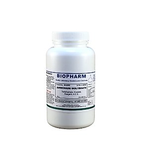 Ammonium Molybdate, Tetrahydrate, Crystals, Reagent, ACS, 100 Grams