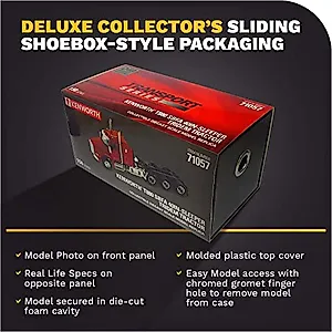 Diecast Masters Kenworth T880 SBFA Tractor Truck, Tridem Tractor with 40" Sleeper - Speed Orange | Real Truck Specifications | 1:50 Scale Model Semi Trucks | Diecast Model 71057