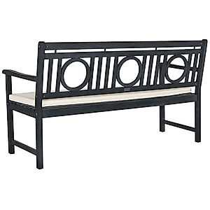 SAFAVIEH PAT6736A Outdoor Collection Montclair 3 Seat Bench