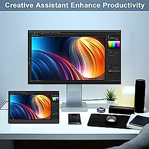 Aekegrep 15.6" Touch Screen Portable Monitor,Touch Screen Monitor FHD 1080P USB C HDMI IPS External Touchscreen Monitor Display Screen for Laptop PC Phone Mac Xbox PS5/PS4 Switch