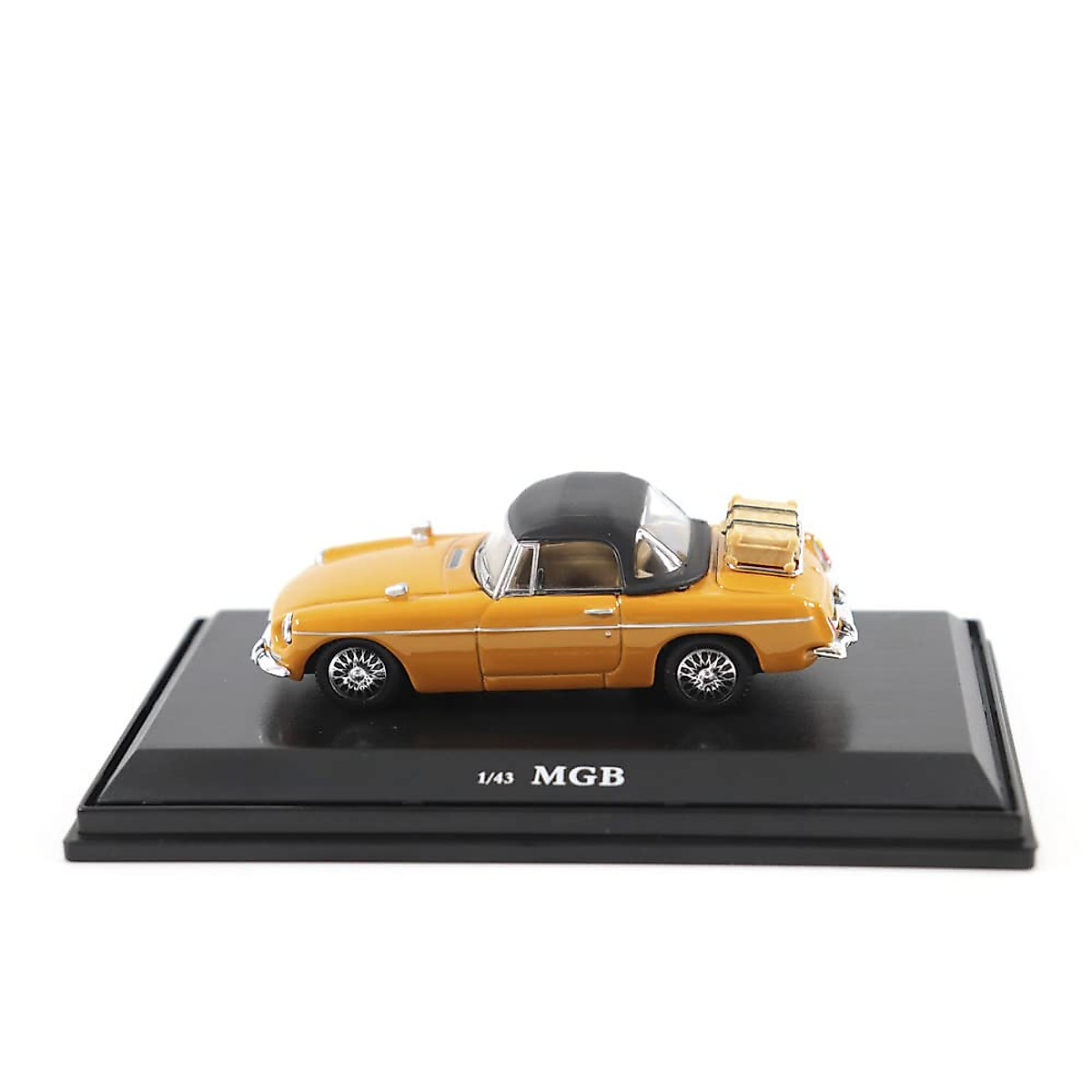 Motor city classics 1:43 MGB (Soft Top) Dahial Yellow - Optimum Diecast