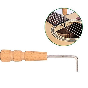 YJYGR Set of 6 Guitars Repair Maintenance Kits Wrenches Screwdriver Hammer Dusting Brush with Storage Bag