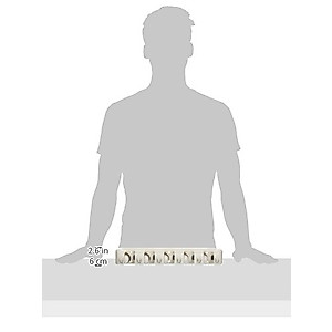 Home Basics MB01905 Mop and Broom Hanging Organizer with Six Hooks [Misc.]