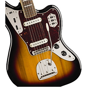 Squier Classic Vibe 60s Jazzmaster Electric Guitar, Olympic White, Laurel Fingerboard, Left-Handed