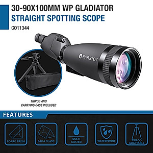 BARSKA 30-90x100 WP Gladiator Spotting Scope