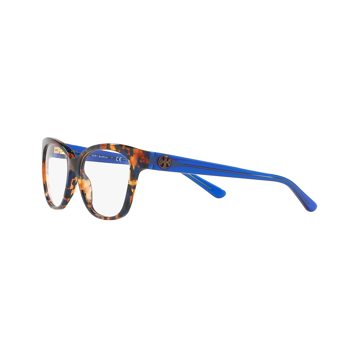 Tory Burch TY2079 Eyeglass Frames 1683-51 - Blue Flake Tort TY2079-1683-51