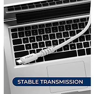 AGOZ 20ft Extra Long USB C to USB C Cable Fast Charger Cord Compatible with MacBook Air, MacBook Pro, iPad Air 5th 4th Gen, iPad Pro 12.9" 6th 5th 4th 3rd Gen, iPad Pro 11"