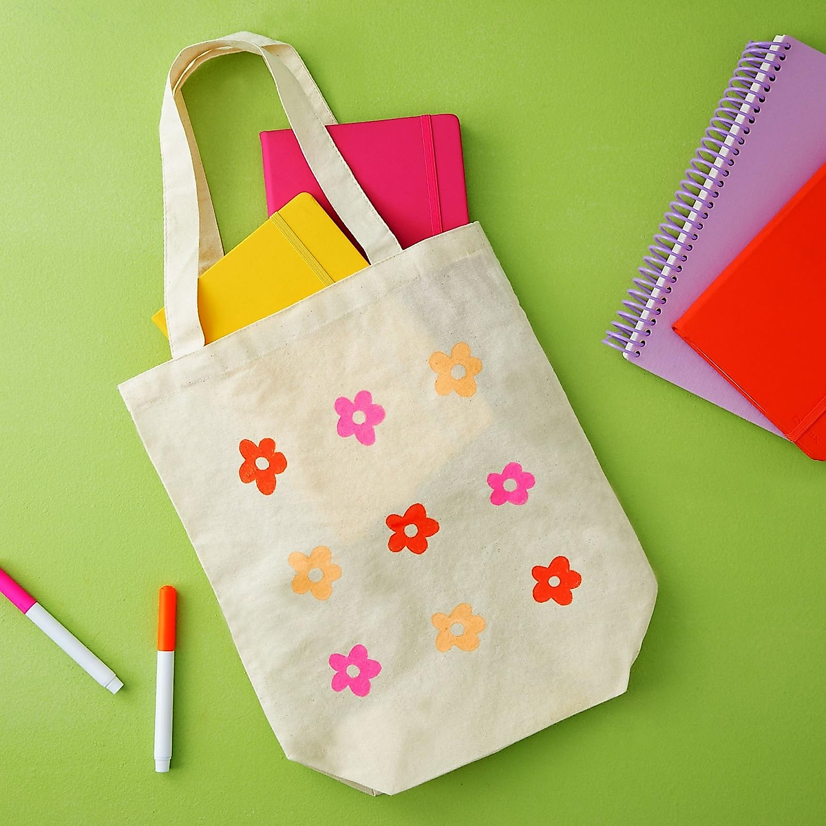 Juvale Set of 24 Bulk Blank Cotton Canvas Tote Bags for Women, DIY, Arts and Crafts Projects, Reusable Shopping Bags for Groceries, Supplies, Cloth Gift Bags, 13x11.5 in