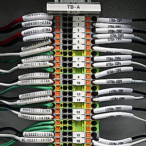 NineLeaf 1 Roll Black on White Heat Shrink Tubes Label Tape Compatible for Brother HSe-221 HSe221 HS221 HS-221 for P-Touch PT1120 PTD200 PT1160 Label Maker - 8.8mm (0.34inch) x 1.5m (4.92ft)
