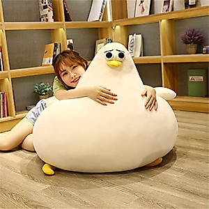 26/40cm Simulation Mother Hen Doll, Funny Fat Chicken Plush Toys, Cute Cartoon Chicken Pillow, Creative Gift (26.cm)