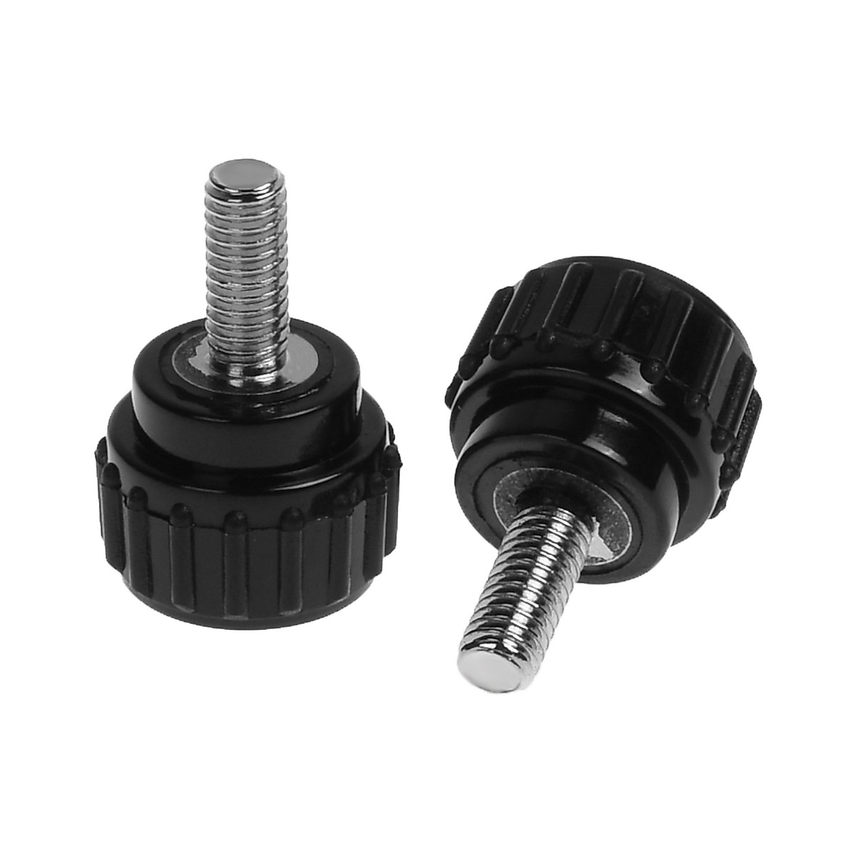 BCP 20-Piece M4x10mm Threaded Knurled Thumbscrew Grip Knobs Thumb Screw for Machinery Latche