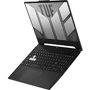 Asus TUF Dash 15.6" 144Hz FHD Gaming Laptop | 12th Generation Core i7-12650H | NVIDIA GeForce RTX 3070 | Backlit Keyboard | Windows 11 (Black, 16GB DDR4 | 512GB SSD)