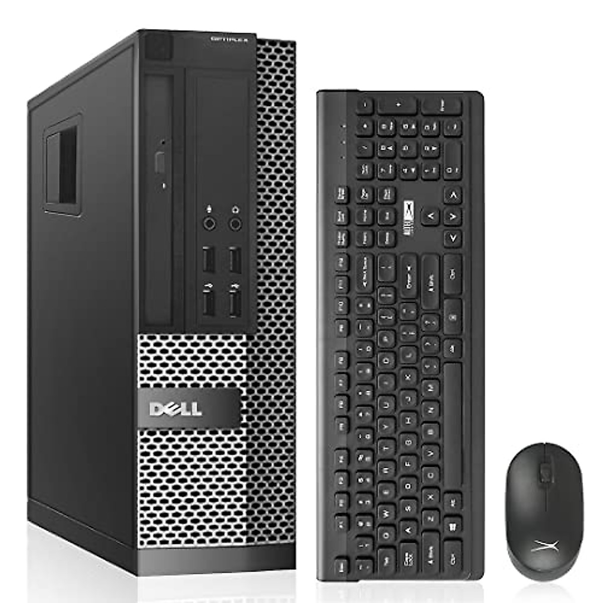 Dell OptiPlex 9010 Refurbished Desktop Computers i7, AC7260 Built-in WiFi Ready,32GB Ram 1TB SSD,HDMI Dual Monitor Support,Windows 10 Pro, TJJ Large Mouse Pad+Altec Wireless Keyboard Mouse (Renewed)