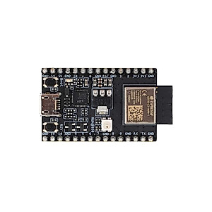 Stemedu ESP32-C3-DevKitM-1 ESP32-C3FN4 Microcontroller Development Board with ESP32-C3-MINI-1 Module WiFi + Bluetooth Dual Cores Processor for Ar-dunio IDE