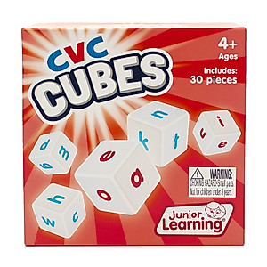 Junior Learning JL643 CVC Cubes, Multi