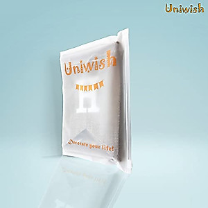 Uniwish Happy Birthday Banner for Birthday Party Decorations, Rustic Burlap Bunting Swallowtail Flags, 2 in 1