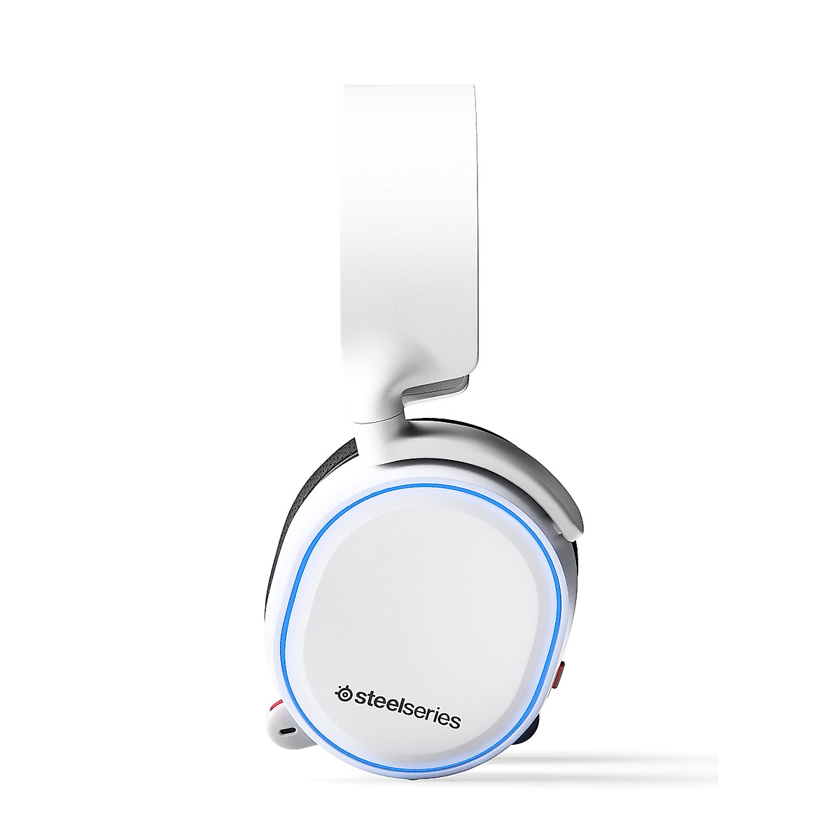 SteelSeries Arctis 5 (2019 Edition) RGB Illuminated Gaming Headset with DTS Headphone:X v2.0 Surround for PC and PlayStation 4 - White (Renewed)