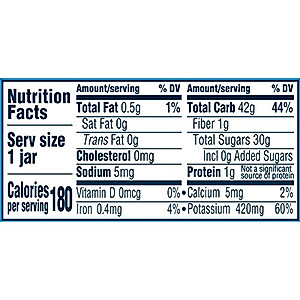 Gerber Purees 3rd Foods Banana, Blueberry & Rice, 6 Oz (Pack of 12)