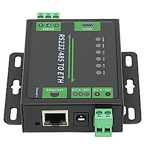 GUPE Industrial RS232485 to ETH, RS232RS485 to Ethernet Converter MDIMDIX Ethernet Interface 32bit ARM Processor Low Power for Computer Accessories