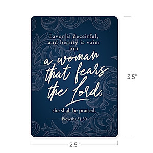 Motherhood Scripture Magnets, Bulk Set of 5 Mothers Day Gifts, Inspirational Christian Fridge Magnets for Women, Cute Religious Bible Verse Tokens for Whiteboards, Classrooms, & Memorization