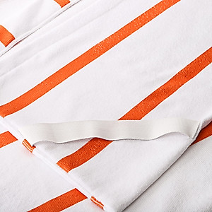 Hedume 2 Pack Chaise Lounge Covers, Classic Lounge Chair Cover Towel, Pool Lounge Chair Cover for Outdoor Beach Furniture, Patio Chaise Seat Lounge Chair, 30" x 84"