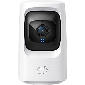 eufy Wi-Fi Pan and Tilt Mini Indoor Security Camera - White (Renewed)