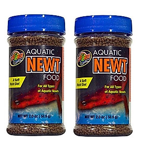 (2 Pack) Zoo Med Aquatic Newt Food, 2-Ounce