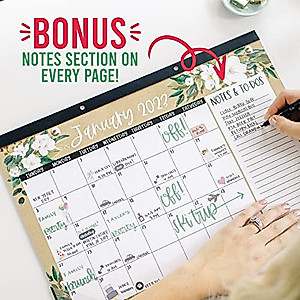 Floral Teacher Desk Calendar 2023-2024 - Academic Desk Calendar 2023-2024, 2023 Large Desk Calendar School Year 2023-2024, Calender 2023 Desk Calendar July 2023-2024, Desktop Calendar 2023-2024