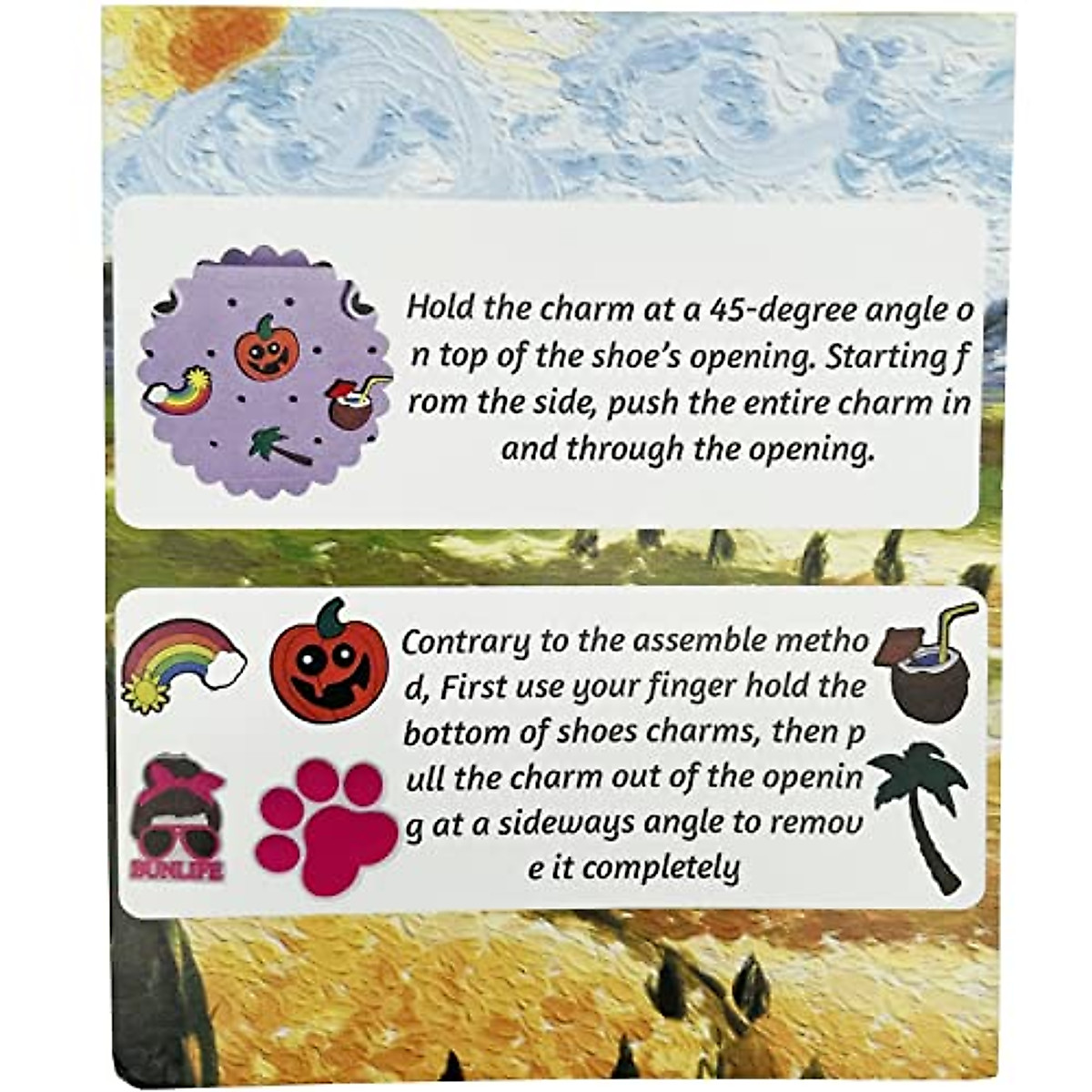 TOYORK Bag Charms for Bogg Bag Accessories Decorative Bogg Bag Charms Insert Number Charms for Beach Tote Bag Accessories