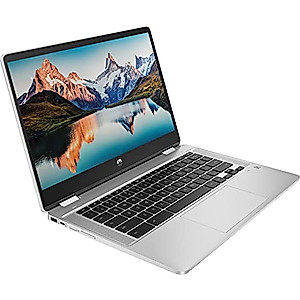 2022 HP Convertible 2-in-1 Chromebook Laptop, 14" HD IPS Touchscreen, Intel Celeron Processor up to 2.75GHz, 4GB Ram, 32GB SSD, Super-Fast 6th Gen WiFi, Chrome OS(Renewed) (Dale Silve)