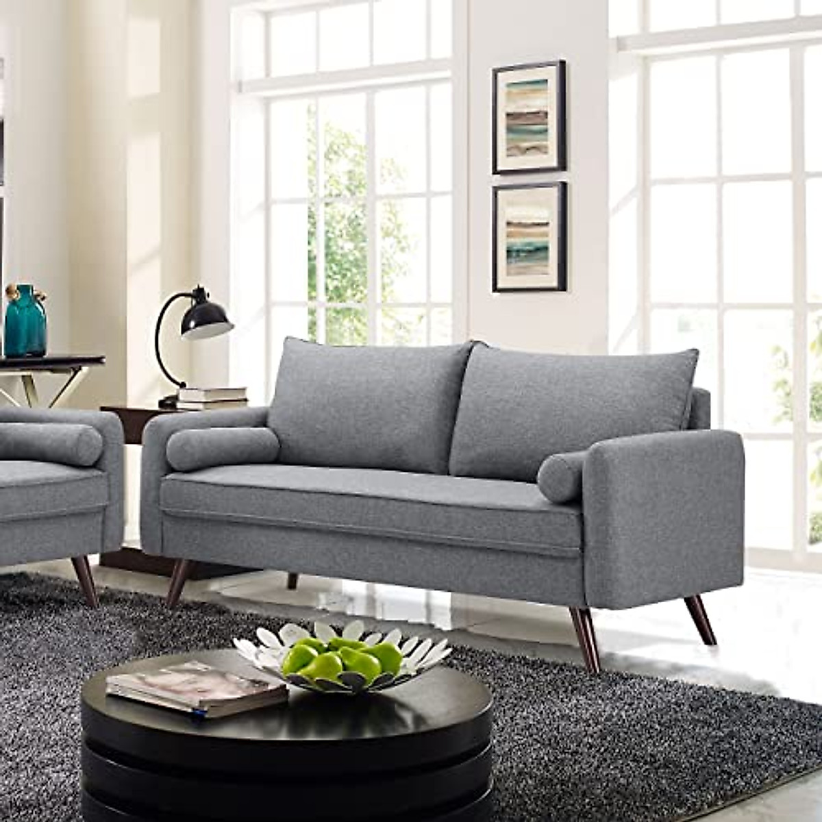 Lifestyle Solutions Calgary Sofa, Grey