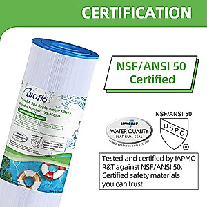 PUROFLO YPS-PCC105 Pool Filter Replace for Pentair CCP420, 178584, Unicel C-7471, 817-0106,R173576, 817-0106, Filbur FC-1977, Pentair Clean & Clear Plus 420 Cartridge, 105 Sqft, 4 Pack
