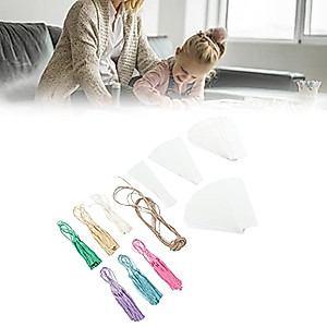 Mothinessto Blank Bookmarks, Waterproof Handcraft High Transparency Rectangle Clear Bookmark for Luggage Tag