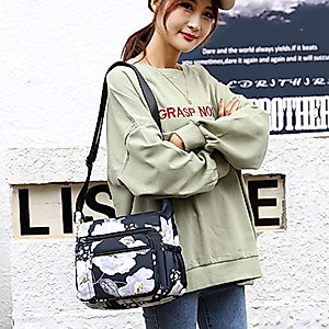 Women Shoulder Handbag Roomy Multiple Pockets Bag Ladies Crossbody Purse Fashion Tote Top Handle Satchel