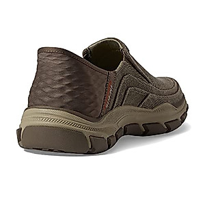 Skechers Men's Respected-Holmgren Slip-in Loafer, Taupe, 10.5 Wide