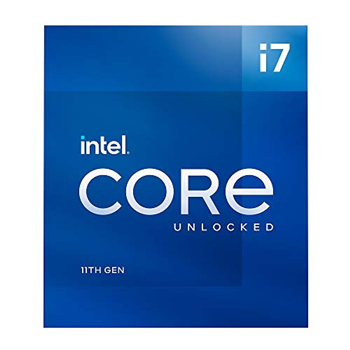 Intel® Core™ i7-11700K Desktop Processor 8 Cores up to 5.0 GHz Unlocked LGA1200 (Intel 500 Series & Select 400 Series Chipset) 125W